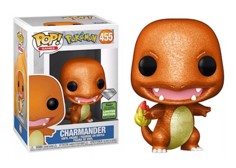 Funko Pop! Games Pokemon Charmander Diamond Collection Spring ...