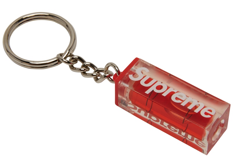 Supreme Level Keychain Red - HypeAnalyzer
